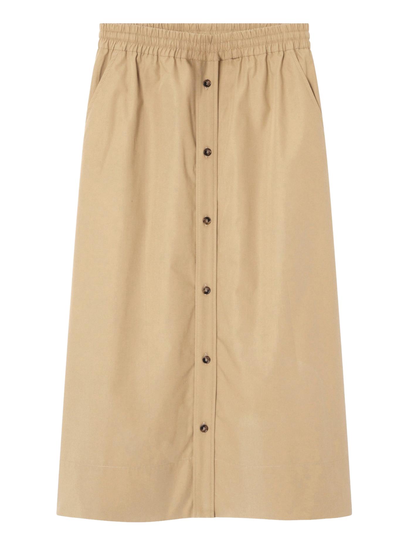 A.P.C. A.P.C. Elastic Waistband Midi Skirt